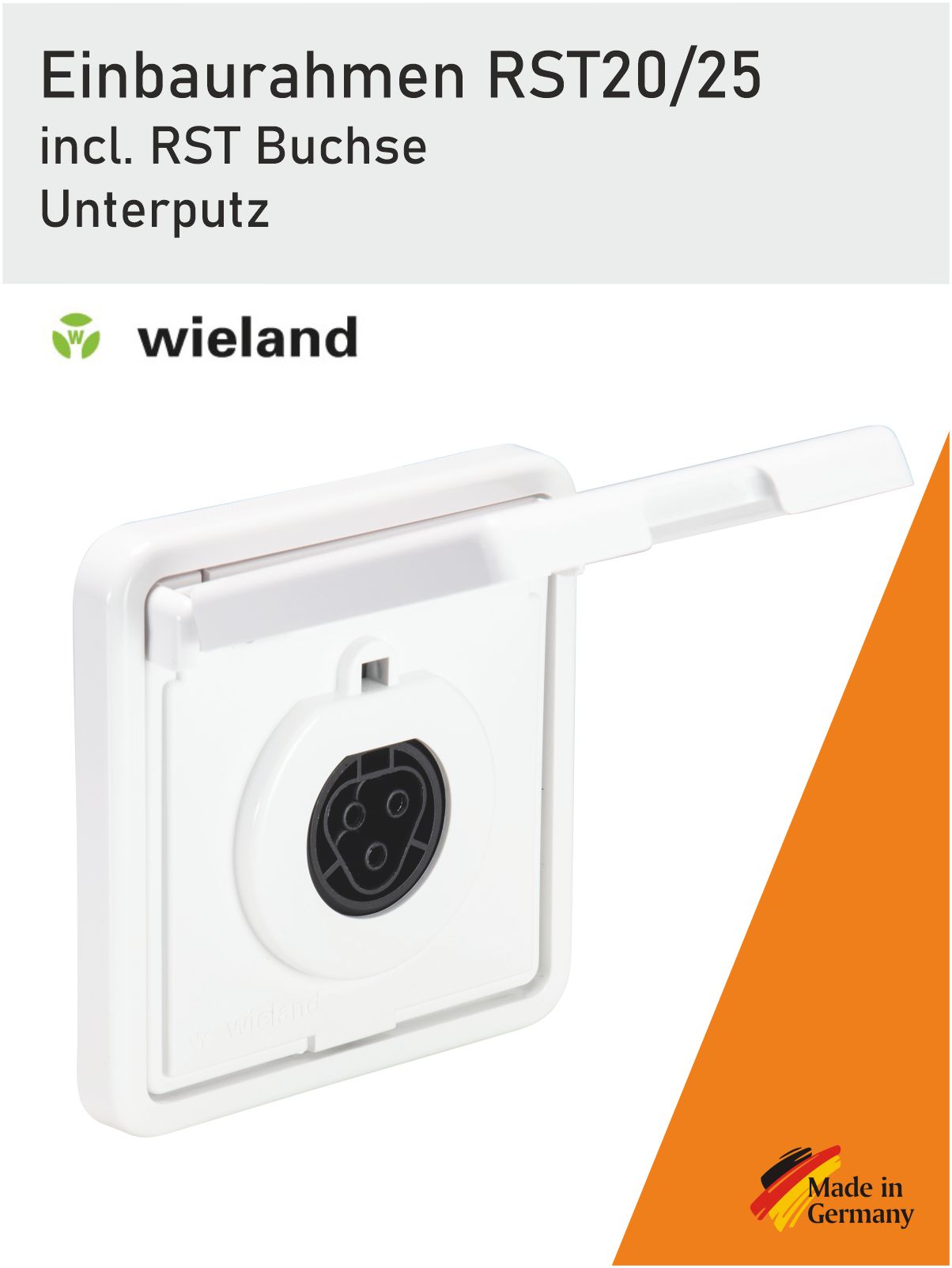 Gridbox mit Wieland-RST®, FI-Schutzschalter & Leistungsmesser