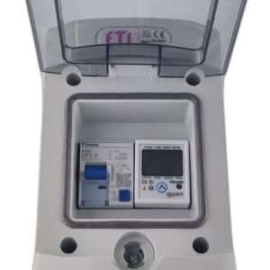 Gridbox mit Wieland-RST®, FI-Schutzschalter & Leistungsmesser