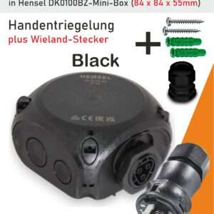 Gridbox mit Wieland-RST®, FI-Schutzschalter & Leistungsmesser